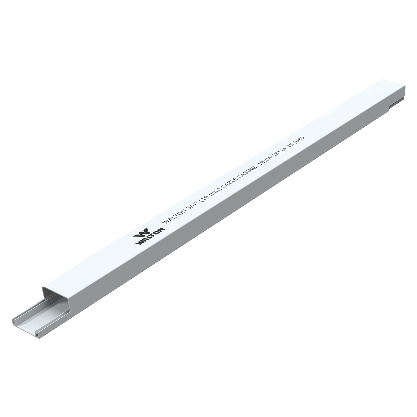 WCC34 [3/4" (19mm) Cable Casing White]