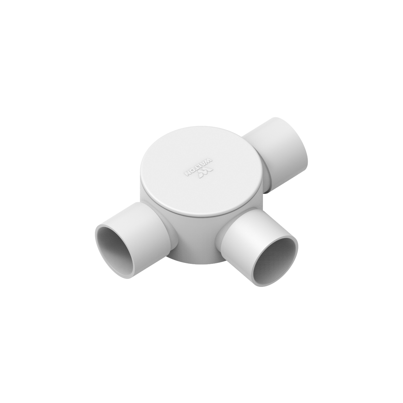 WPFC343SW (Circular Box 3/4'' 3 way Short White)