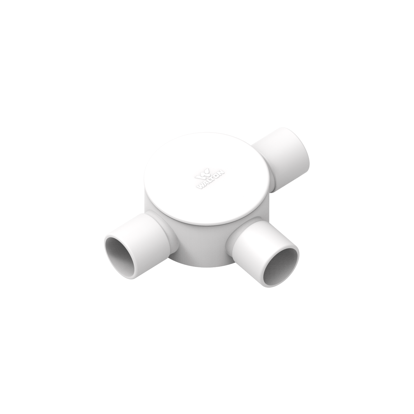 WPFC123SW (Circular Box 1/2'' 3 way Short White)