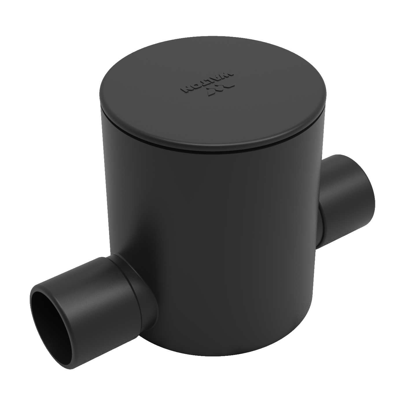 WPFC122LB (Circular Box 1/2'' 2 way long Black)