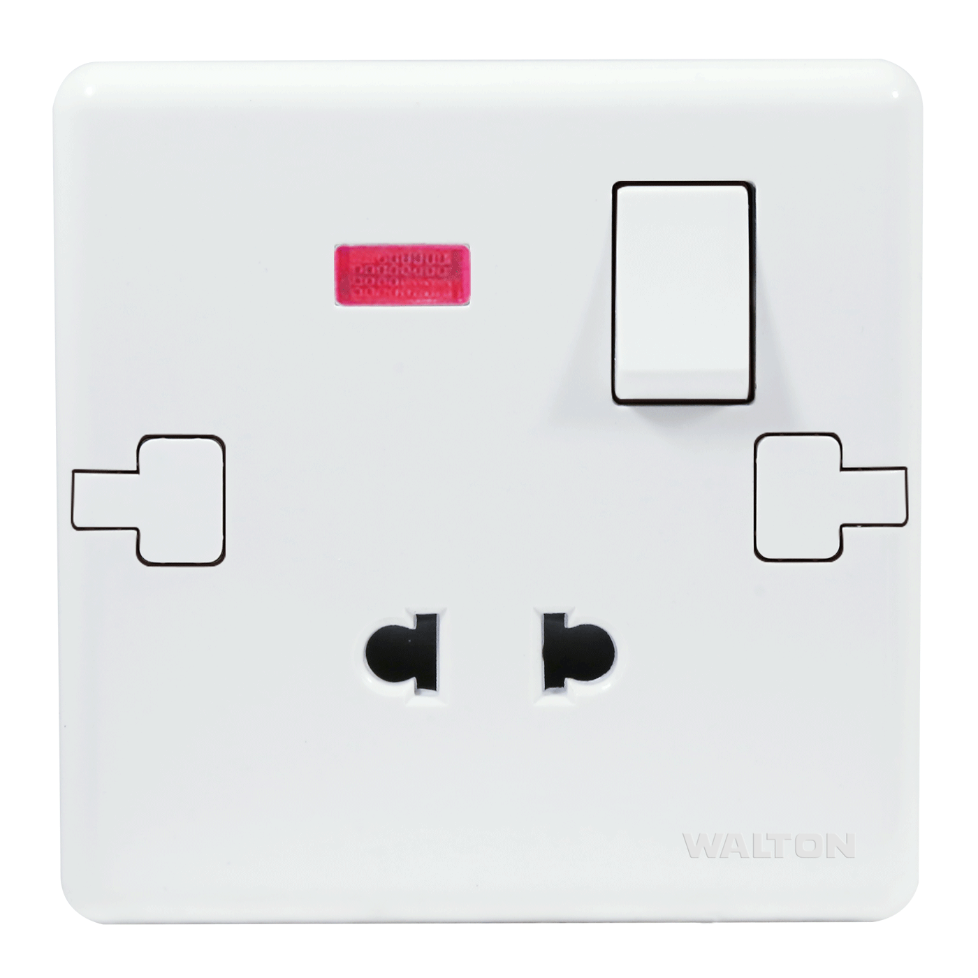 W12PSPW10 Pearl White (2 Pin Socket with switch)