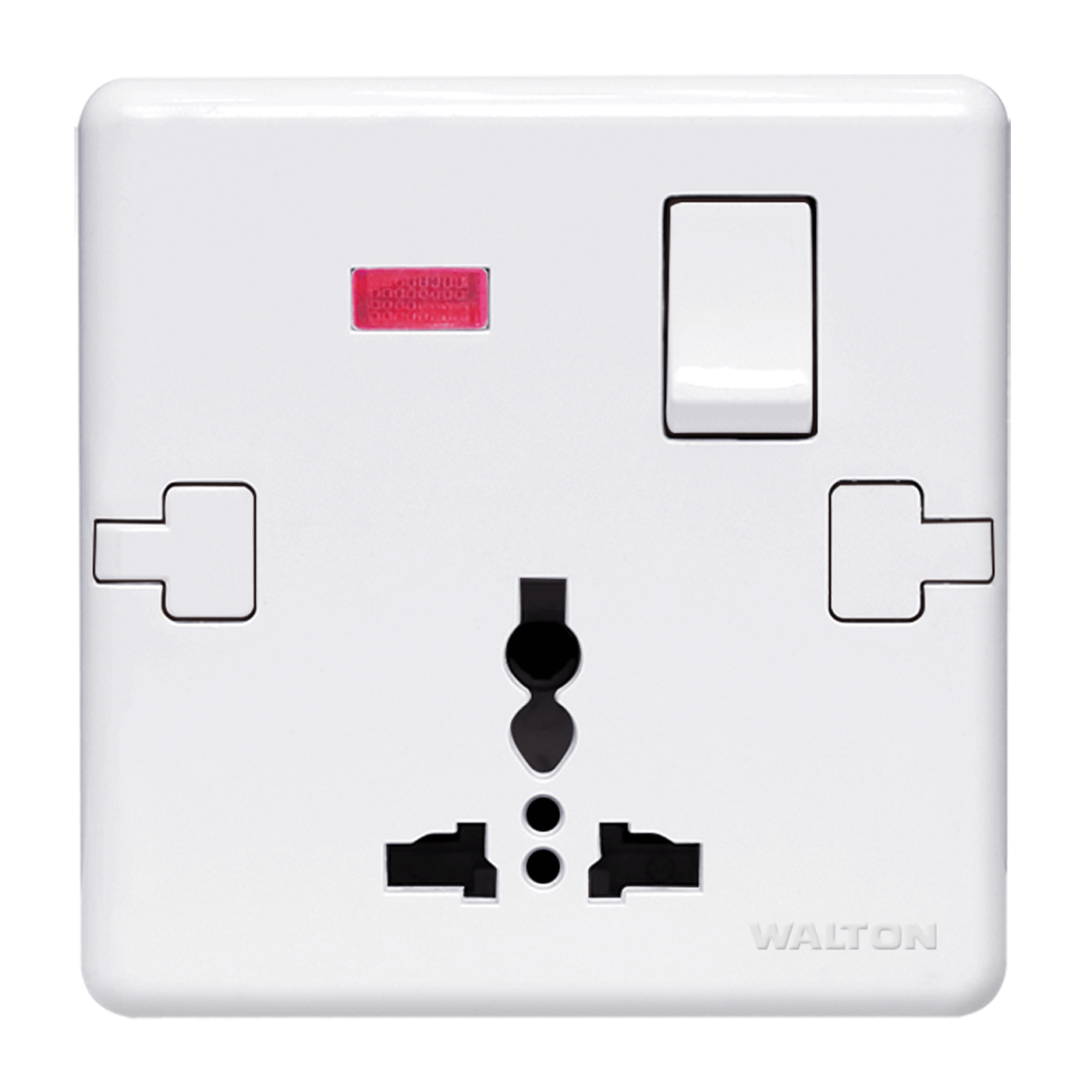 W13PS13 Pearl White (3 pin socket with switch)