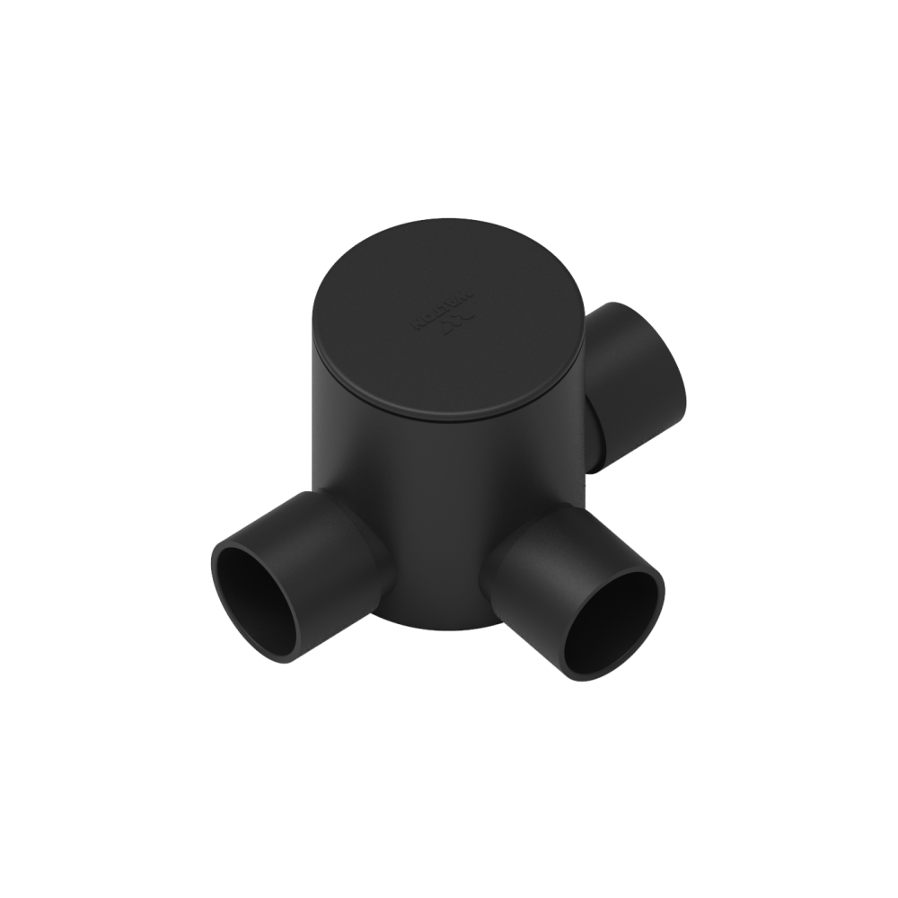 WPFC343LB Circular Box 3 4 3 Way Long Black wpfc343lb-circular-box-3-4-3-way-long-black