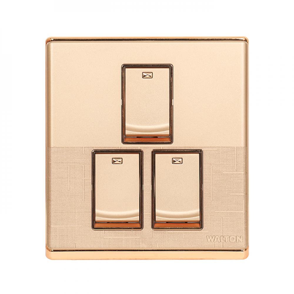 WF3GS1 3 Gang Switch - 1 way